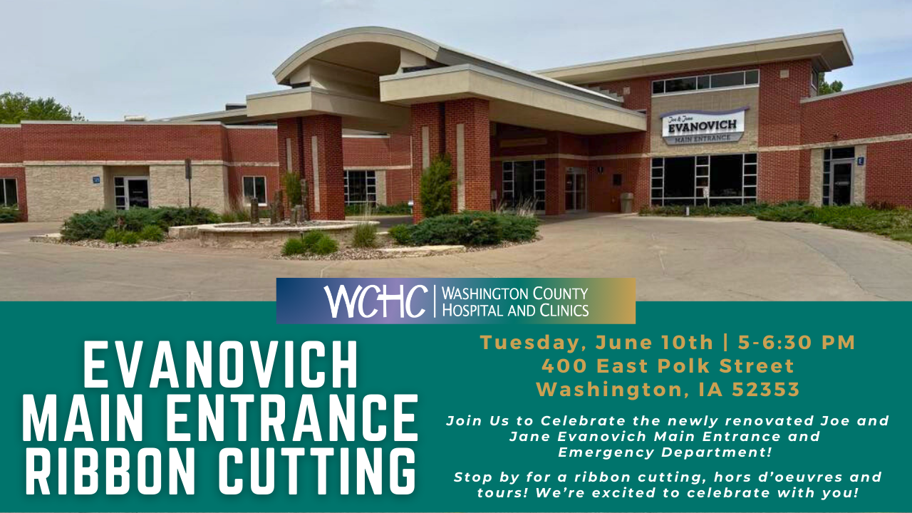 Evanovich Main Entrance Ribbon Cutting - Washington County Hospital ...